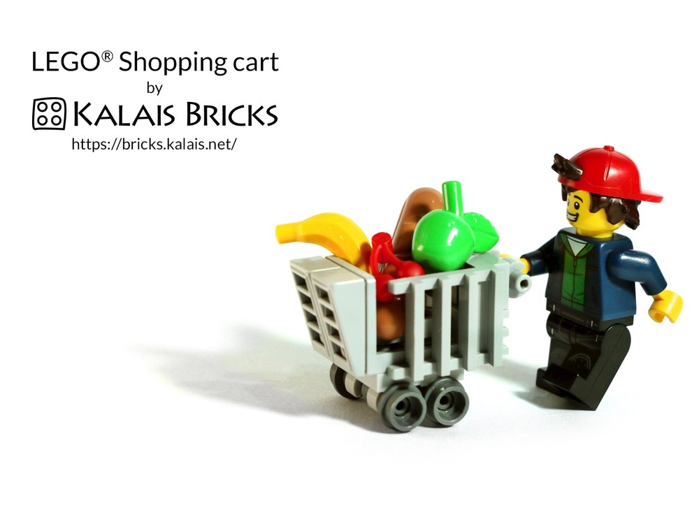 LEGO MOC-231494 LEGO Shopping cart (buildable) by Kalais | Rebrickable ...