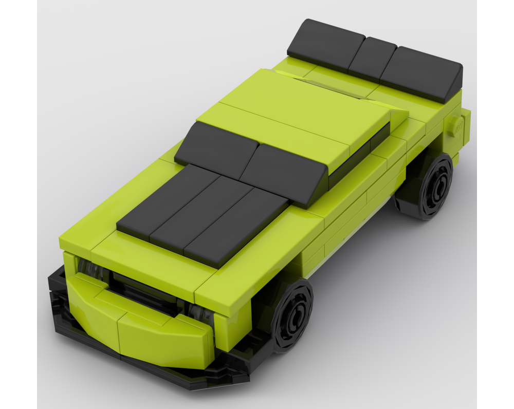 LEGO MOC Mini Dodge Challenger SRT Hellcat by vl4d_r | Rebrickable ...