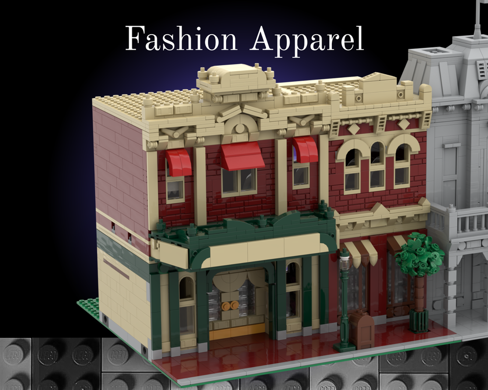 LEGO MOC-231502 Fashion Apparel | Deluxe Main Street USA by Andretect ...