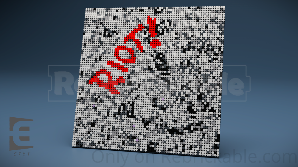 LEGO MOC Riot! - Paramore [Mosaic] by ETBYbrickz | Rebrickable - Build ...