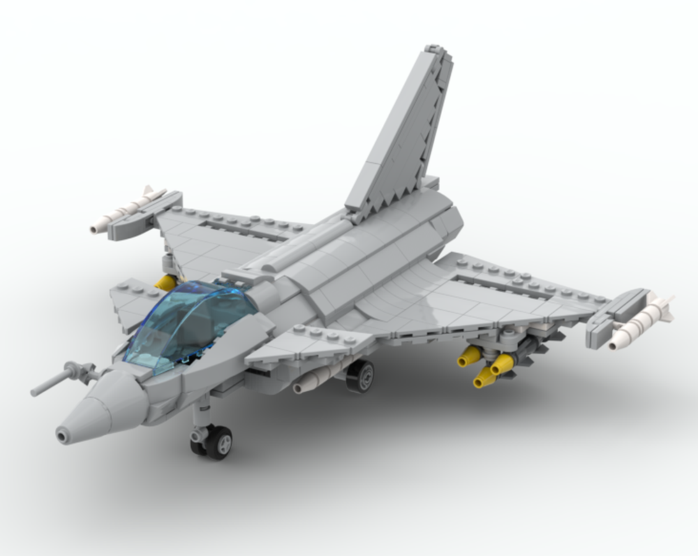 LEGO MOC Dassault Rafale 1:48 Scale by JojoTheBuilder | Rebrickable ...