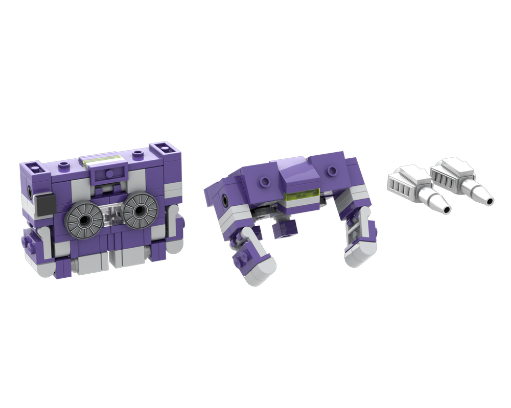 LEGO MOC Lego Transformers Soundwave 10358 Tape Beastbox MOC by ...