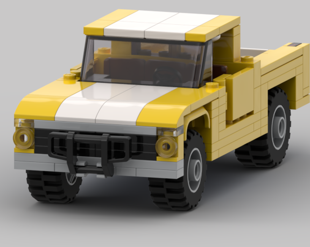 LEGO MOC-231561 1975 Ford F-250 AKA "The Big Cheese" by WILD_BLUEY ...