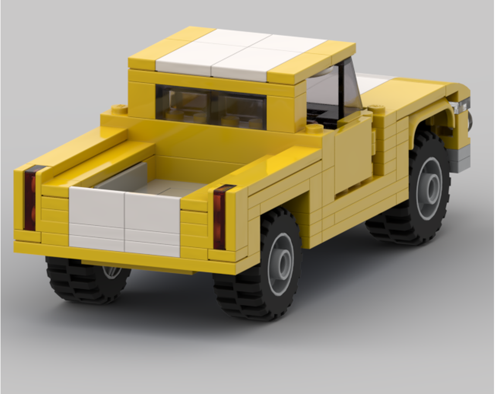 LEGO MOC-231561 1975 Ford F-250 AKA "The Big Cheese" by WILD_BLUEY ...