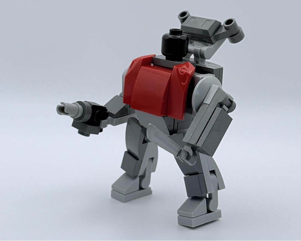 LEGO MOC Battle Mech by Loganismax | Rebrickable - Build with LEGO
