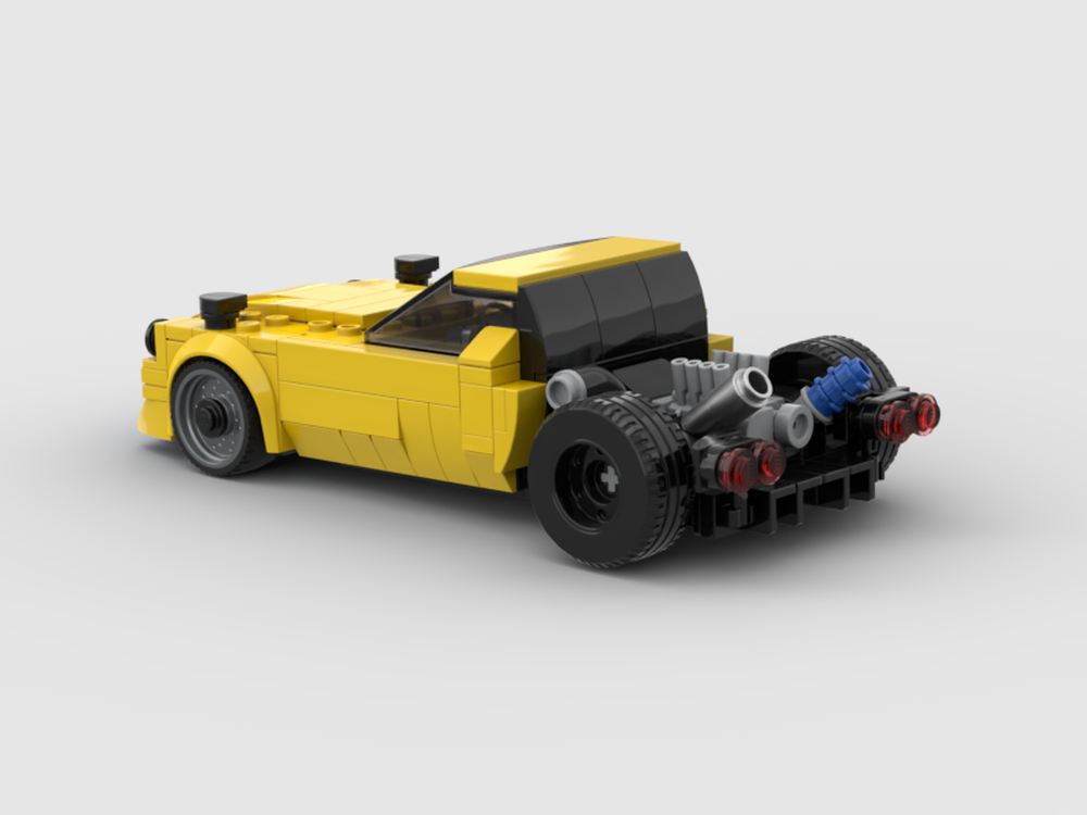 LEGO MOC Modified Drift Datsun by SRT-8 | Rebrickable - Build with LEGO