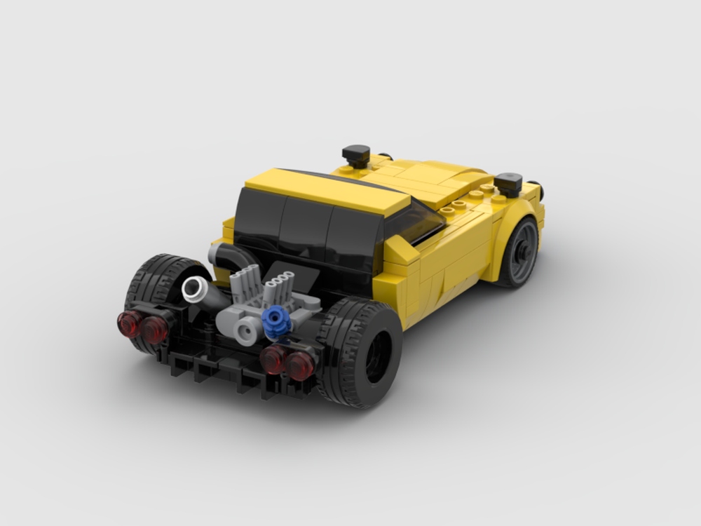 LEGO MOC-231583 Modified Drift Datsun by SRT-8 | Rebrickable - Build ...