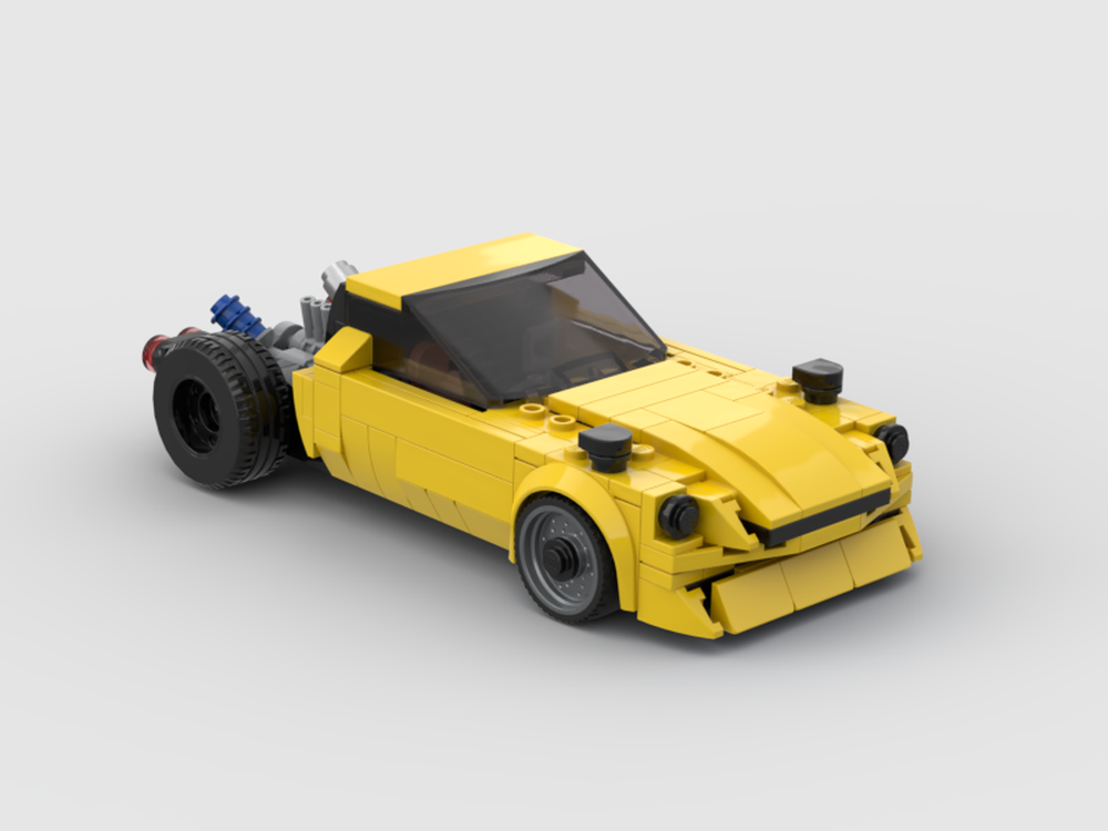 LEGO MOC-231583 Modified Drift Datsun by SRT-8 | Rebrickable - Build ...