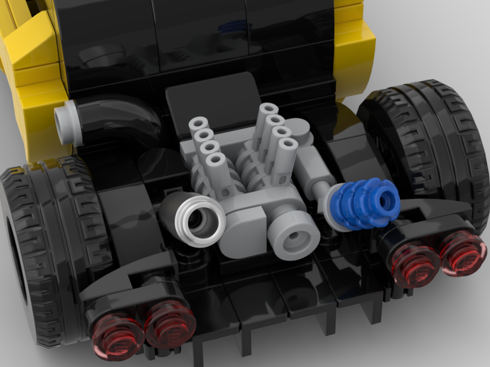 LEGO MOC-231583 Modified Drift Datsun by SRT-8 | Rebrickable - Build ...