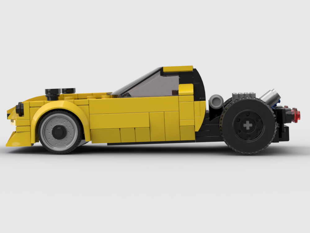 LEGO MOC Modified Drift Datsun by SRT-8 | Rebrickable - Build with LEGO