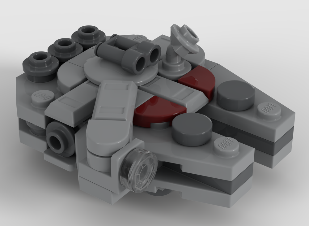 LEGO MOC-231591 Micro Falcon by Mrbubz | Rebrickable - Build with LEGO