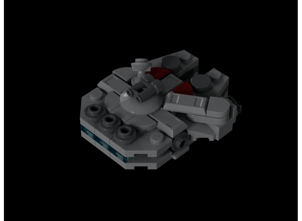 LEGO MOC Micro Falcon by Mrbubz | Rebrickable - Build with LEGO