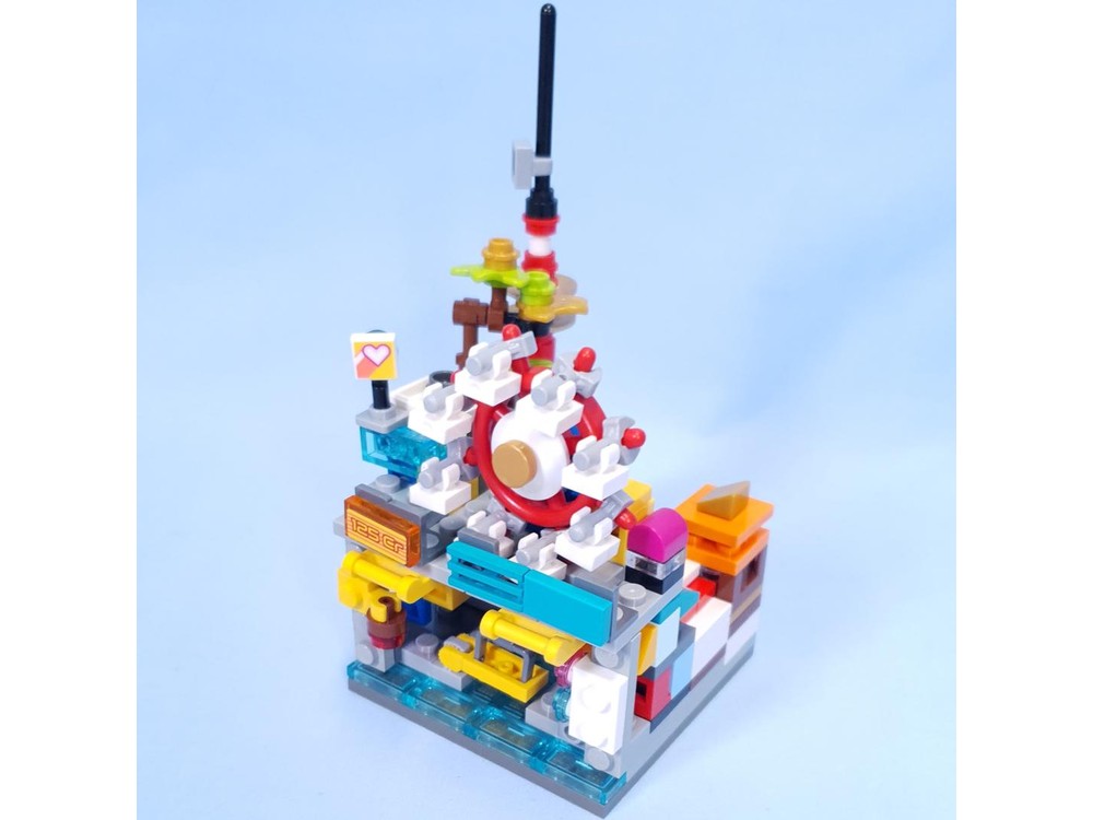 LEGO MOC Mini Ninjago City - Monkey Mall by icedragonj | Rebrickable ...