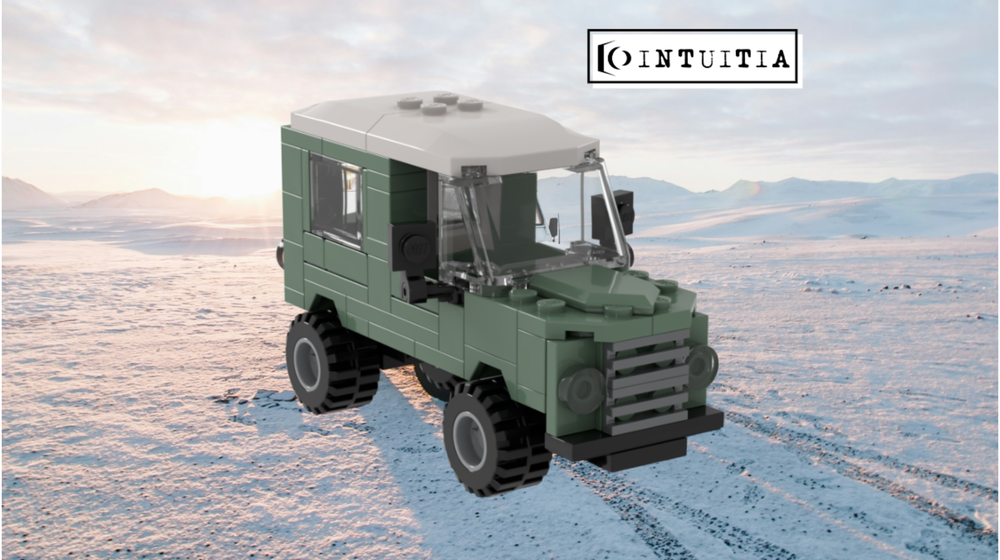 LEGO MOC Adventure Rover | Four-Stud-Wide Redesign in Classic Green by ...