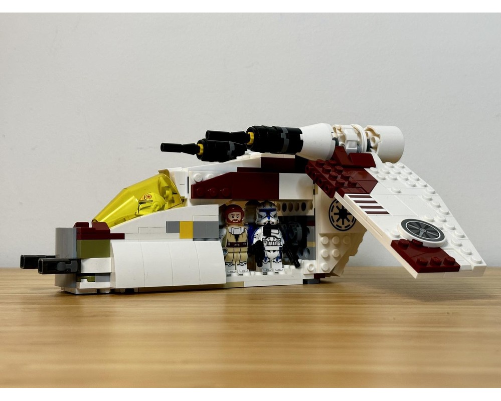 LEGO MOC-231603 Republic Gunship LAAT/i - Alternate Build of 75432 V-19 ...