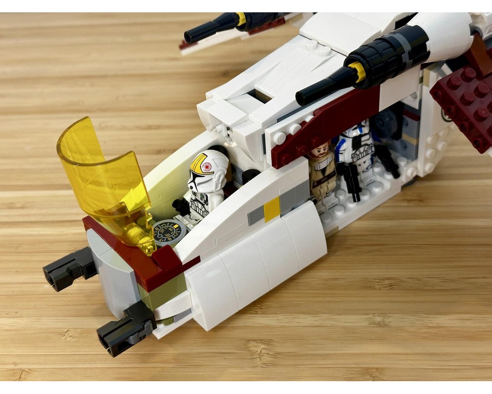 LEGO MOC-231603 Republic Gunship LAAT/i - Alternate Build of 75432 V-19 ...