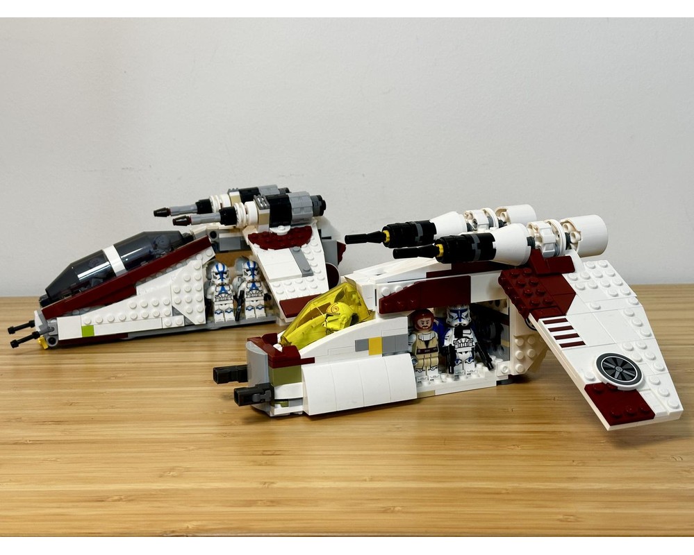 LEGO MOC-231603 Republic Gunship LAAT/i - Alternate Build of 75432 V-19 ...