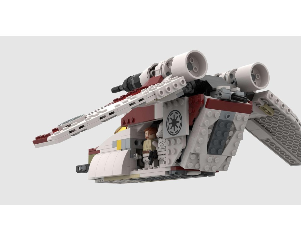 LEGO MOC Republic Gunship LAAT/i - Alternate Build of 75432 V-19 ...