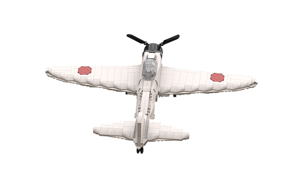 LEGO MOC-231640 ClutchCreations Mitsubishi A6M Zero by ClutchCreations ...