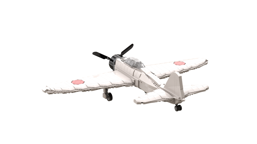 LEGO MOC-231640 ClutchCreations Mitsubishi A6M Zero by ClutchCreations ...