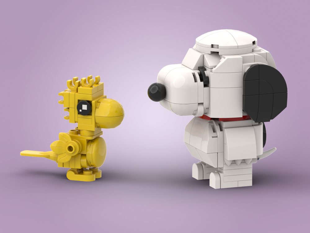 LEGO MOC Peanuts gang (bundle) by abracada_brick | Rebrickable - Build ...
