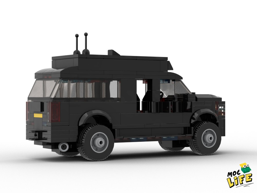 LEGO MOC Chevrolet Suberban armor plate halfback motorcade by MocLife ...