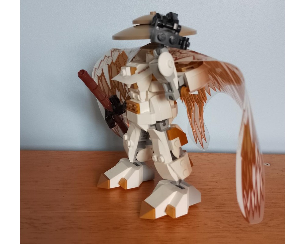 LEGO MOC Wu's Battle Dragon Mech by ninjaroo66 | Rebrickable - Build ...