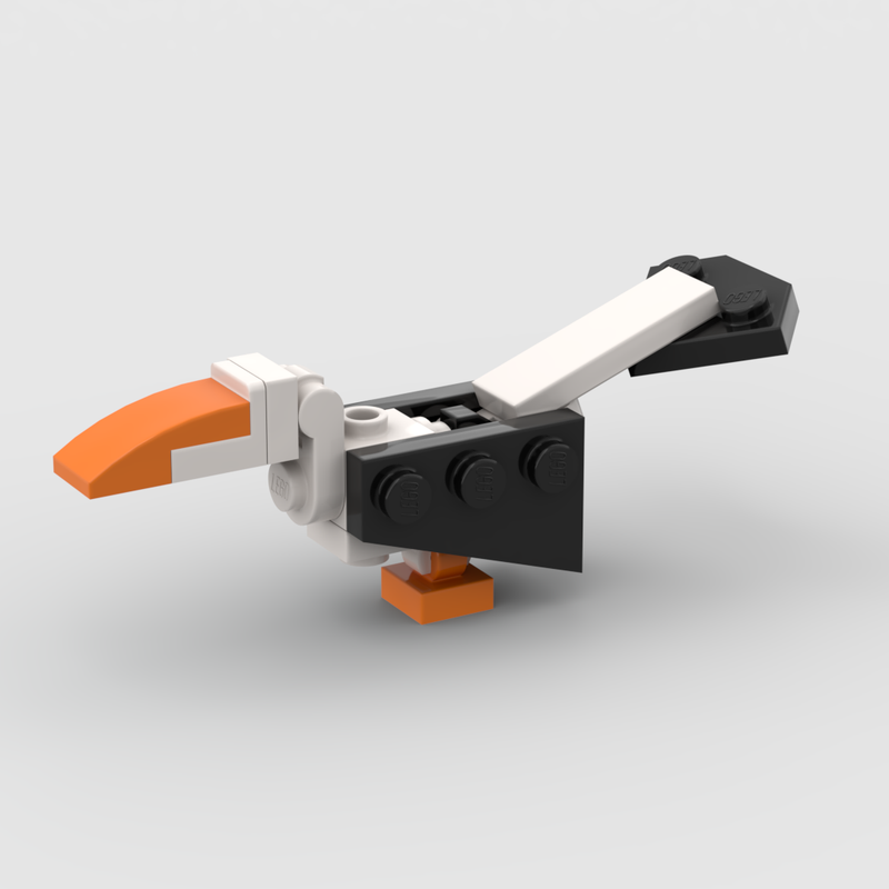 LEGO MOC Tsaagan (Velociraptor mongoliensis bird recolor) by ...