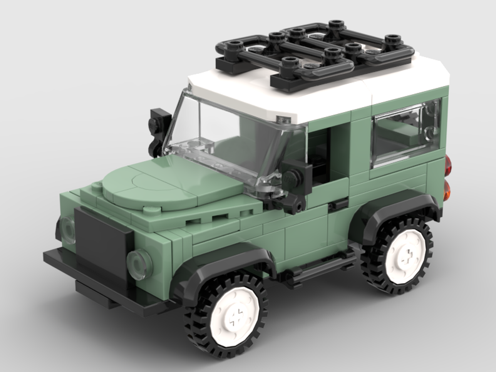 LEGO MOC Land Rover Defender by Prodbrick | Rebrickable - Build with LEGO