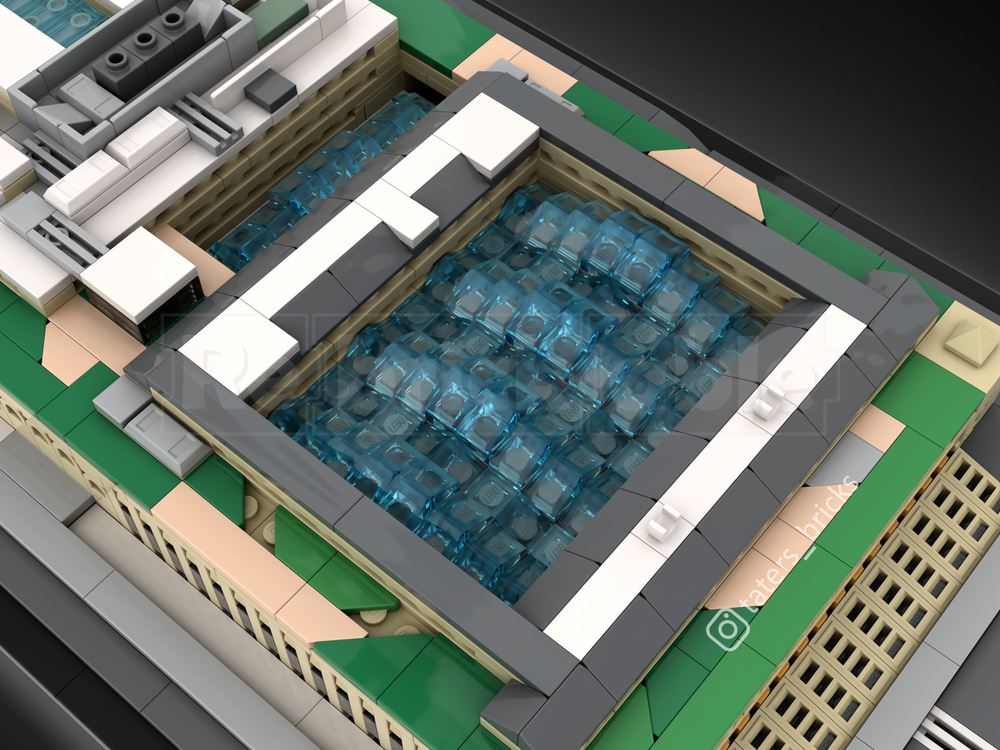 LEGO MOC-231668 Moynihan Train Hall 1:800 Scale - NYC by Taters ...