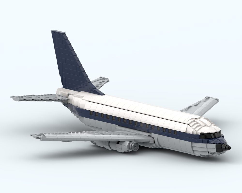 LEGO MOC-231674 Boeing 737-200 by C0NN3RY | Rebrickable - Build with LEGO