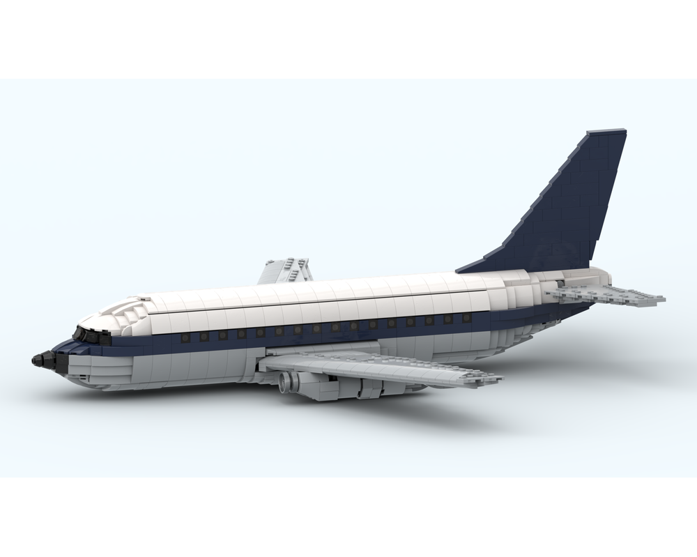 LEGO MOC-231674 Boeing 737-200 by C0NN3RY | Rebrickable - Build with LEGO
