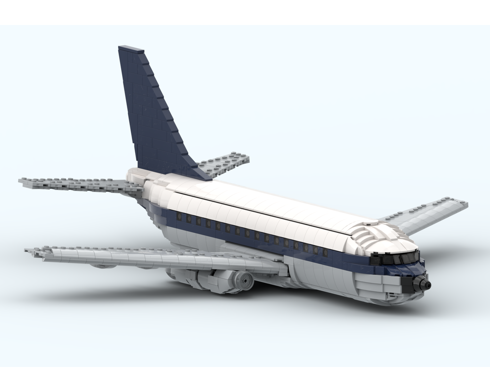 LEGO MOC-231674 Boeing 737-200 by C0NN3RY | Rebrickable - Build with LEGO