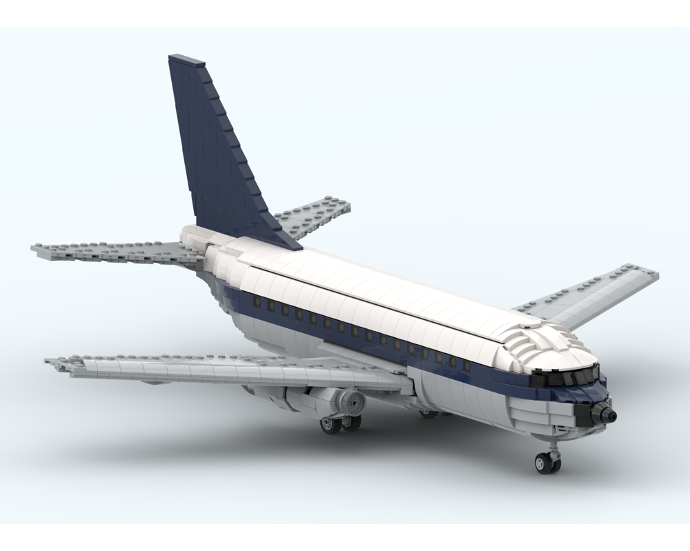 LEGO MOC-231674 Boeing 737-200 by C0NN3RY | Rebrickable - Build with LEGO