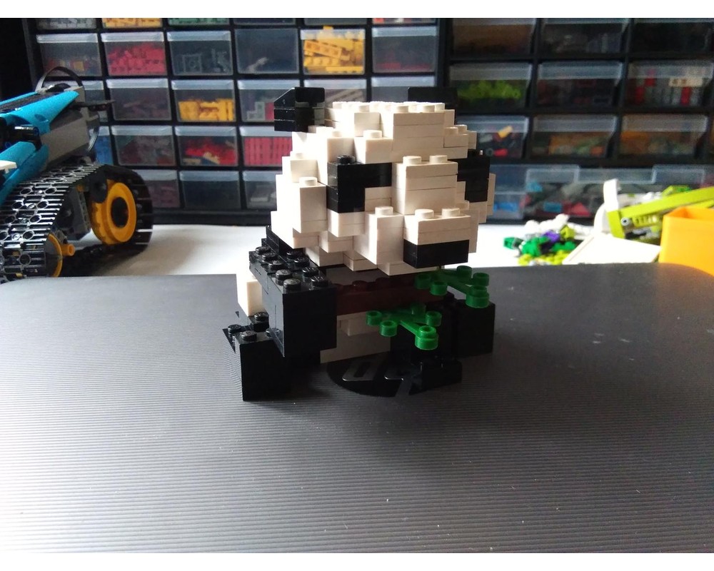 LEGO MOC Panda by Moguntia | Rebrickable - Build with LEGO