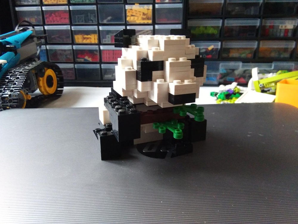 LEGO MOC Panda by Moguntia | Rebrickable - Build with LEGO