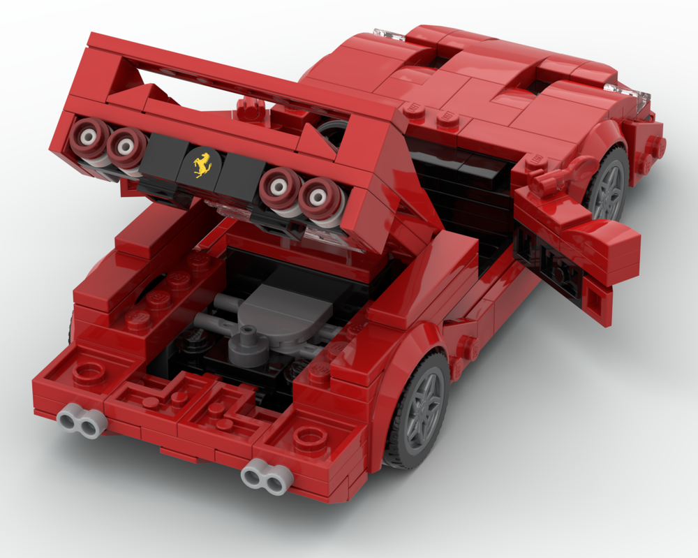 LEGO MOC Ferrar𝗂 F50 version 2 by IlikeferrariF50 | Rebrickable - Build ...