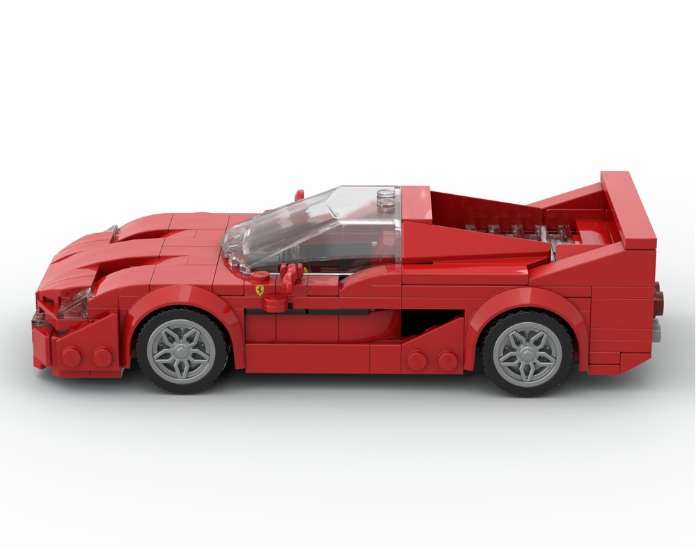 LEGO MOC Ferrar𝗂 F50 version 2 by IlikeferrariF50 | Rebrickable - Build ...
