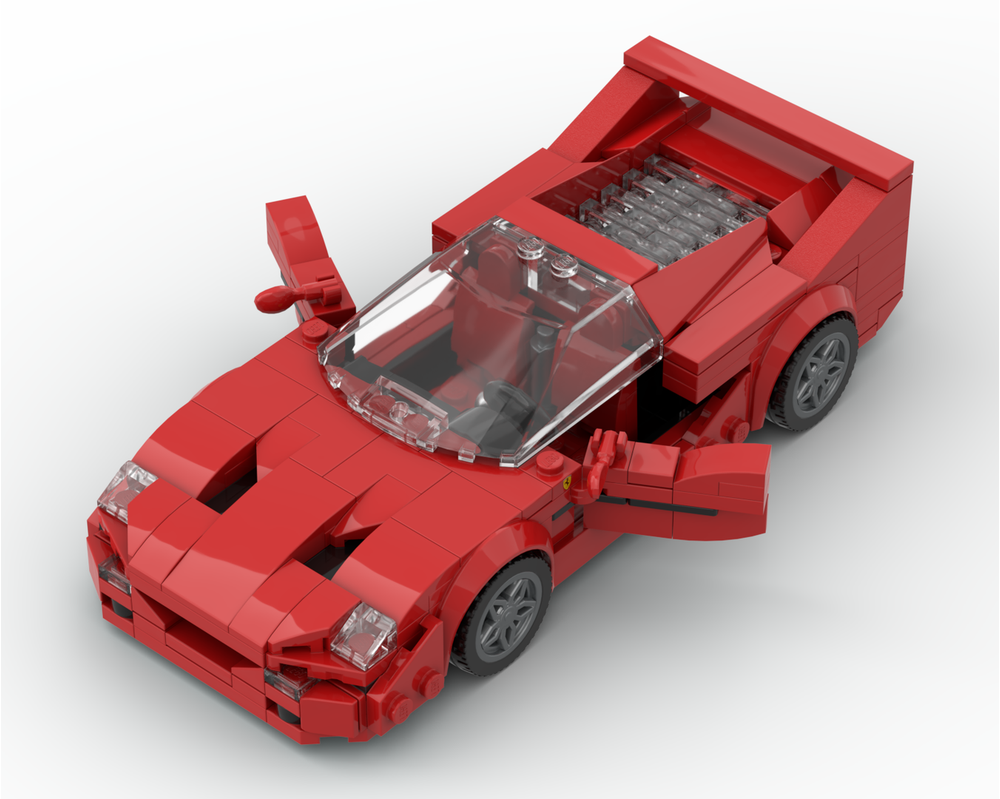 LEGO MOC Ferrar𝗂 F50 version 2 by IlikeferrariF50 | Rebrickable - Build ...