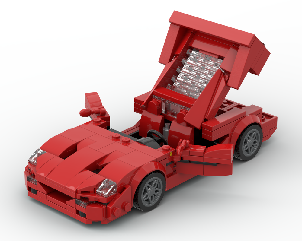 LEGO MOC Ferrar𝗂 F50 version 2 by IlikeferrariF50 | Rebrickable - Build ...