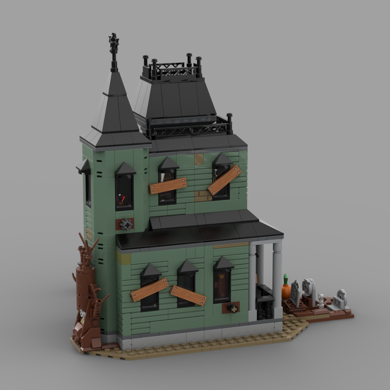 LEGO MOC-231686 Haunted Mansion 31167 Expanded by asgothian ...