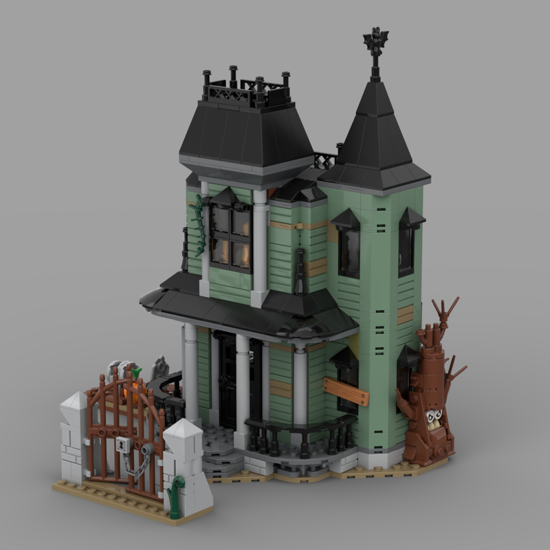 LEGO MOC-231686 Haunted Mansion 31167 Expanded by asgothian ...