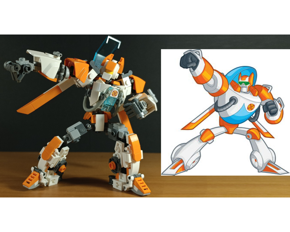 LEGO MOC Blades from Transformers Rescue Bots (robot mode) by Lego_000 ...