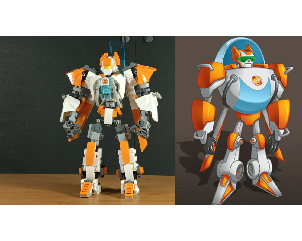 LEGO MOC-231691 Blades from Transformers Rescue Bots (robot mode) by ...