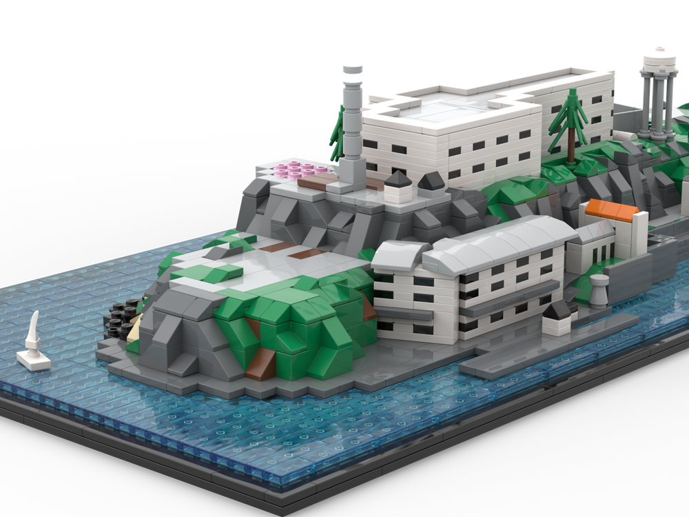 LEGO MOC Alcatraz Island by MilanLego123 | Rebrickable - Build with LEGO