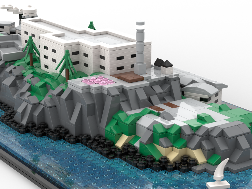 LEGO MOC Alcatraz Island by MilanLego123 | Rebrickable - Build with LEGO