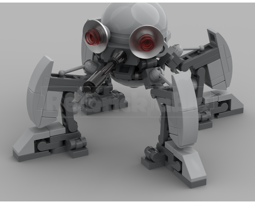 LEGO MOC-231707 DSD1 Dwarf Spider Droid Minifigure Scale by ...