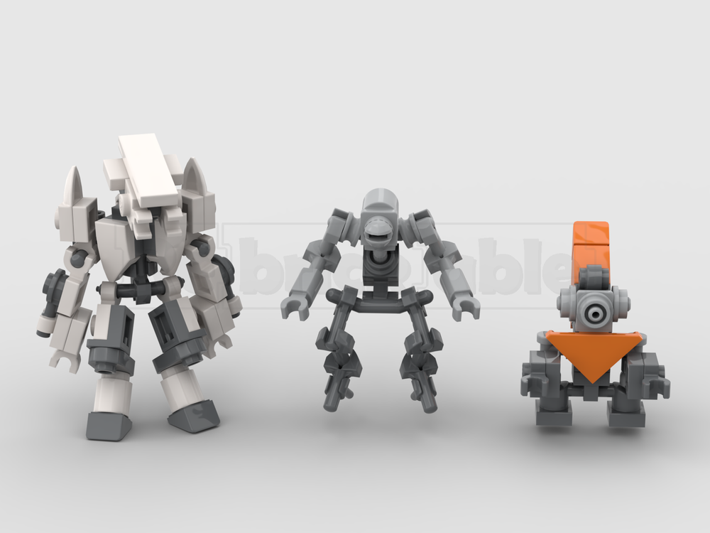 LEGO MOC [Halo] Covenant Species Group 1 (Elite, Jackal, Grunt) by ...