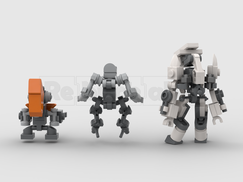 LEGO MOC-231724 [Halo] Covenant Species Group 1 (Elite, Jackal, Grunt ...