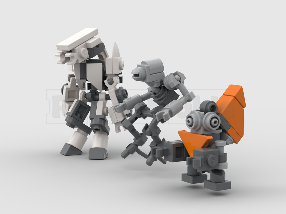LEGO MOC-231724 [Halo] Covenant Species Group 1 (Elite, Jackal, Grunt ...